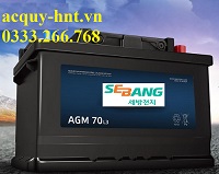 Ắc quy SeBang AGM L4 (12V-80AH) chính hãng giá cạnh tranh